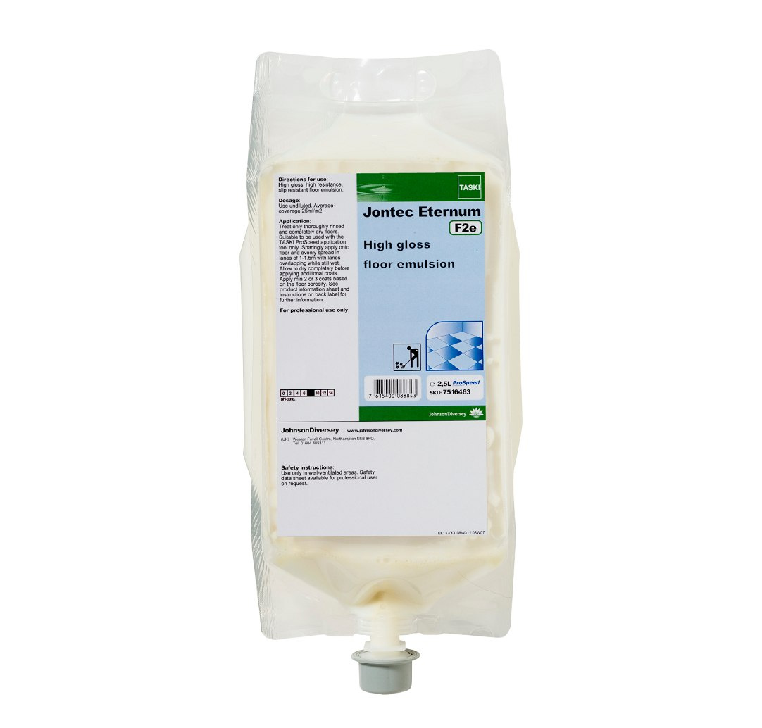 TASKI JONTEC ETERNUM PROSPEED F2e 2,5L 4SZT. wysokopołyskowa powłoka do ...